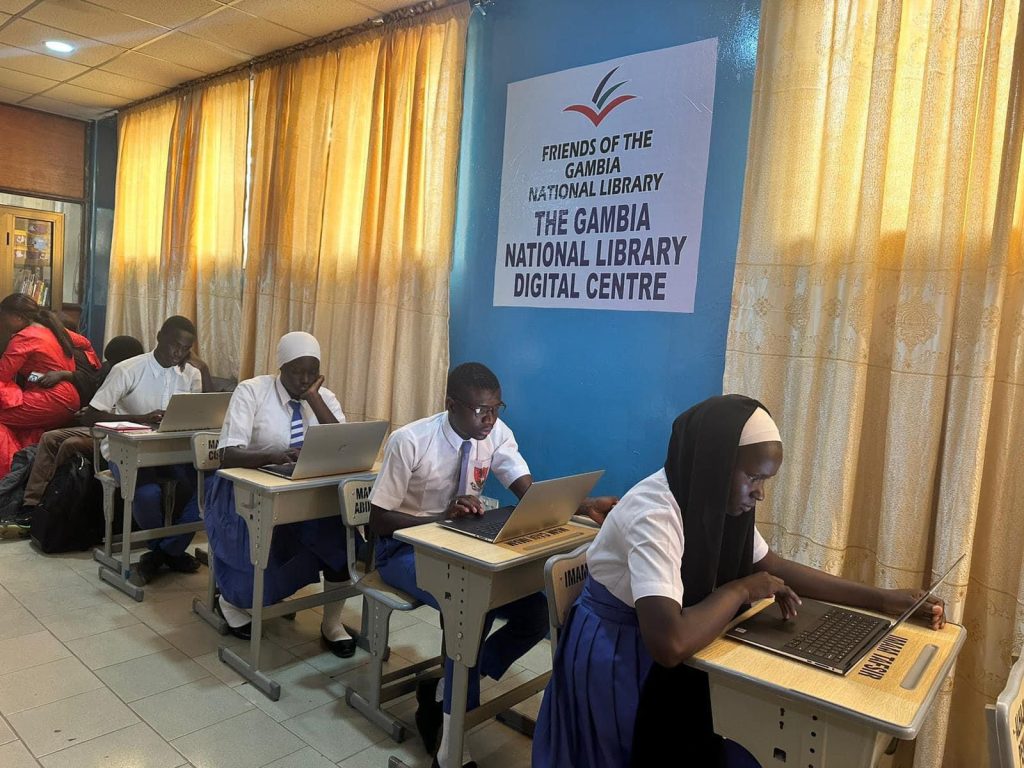 The Gambia National Library and Partners Inaugurate Digital Center ...