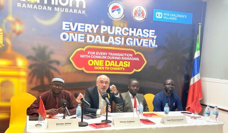 Comium Gambia Launches 'One Dalasi for Good' Ramadan Campaign to Aid ...