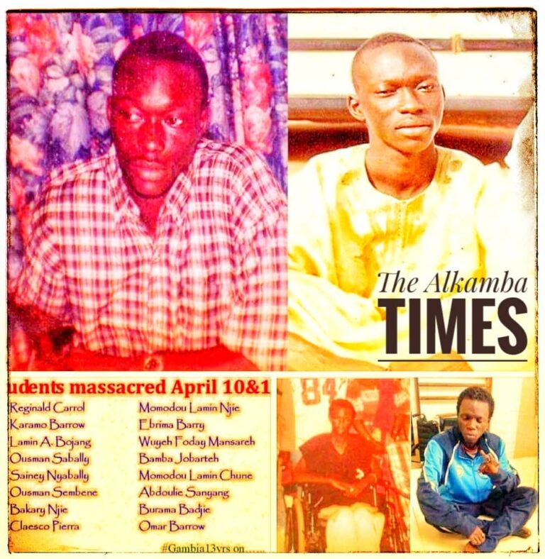 Victims of 2000 Gambia Student Massacre Demand Justice and Reparations ...