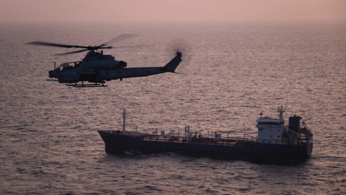 US Disables Gambia-Flagged Vessel in Gulf of Oman Blockade Enforcement ...